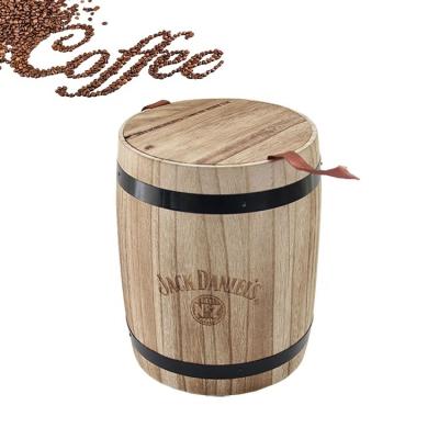 China Wooden Barrel in Plain Color or Customized Color for Package and Customized Bar Decor for sale
