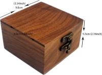 China High Gloss Rectangle Walnut Wood Crafts Jewelry Watch Wooden Gift Box with Custom Logo for sale
