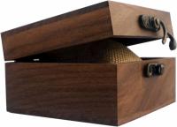 China High Gloss Rectangle Walnut Wood Crafts Jewelry Watch Wooden Gift Box with Custom Logo for sale
