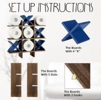 China Wooden Bath Roll Holder Behind Doors/On Walls Customized Logo Toilet Paper Holder Stand for sale