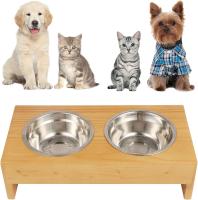 China Functional Raised Stand Cat Food and Water Bowls Diner Pet Feeder for Busy Pet Owners for sale