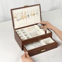 China Rectangle Custom Order Solid Wood Bracelet Watch Display Handmade Jewelry Storage Box for sale