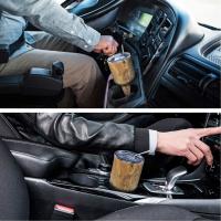 China Wood Grain Tumbler 30oz Stainless Steel Vacuum Insulated Mug for Hot and Cold Drinks for sale