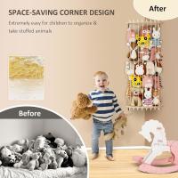 China Other Home Storage Organization Customized Logo Gift Storage Shelf for Stuffed Animals for sale