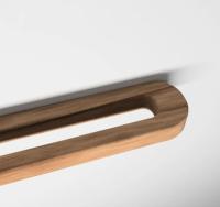 China As your request Bathroom Wooden Towel Holder Wall Mounted Long Hanger Dryer Display Rack for sale