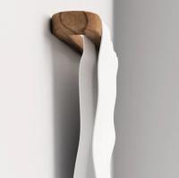 China As your request Bathroom Wooden Towel Holder Wall Mounted Long Hanger Dryer Display Rack for sale