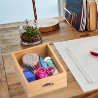 China Carved Eco-friendly Solid Wood Laundry Pods Container for Customized Storage Solution for sale