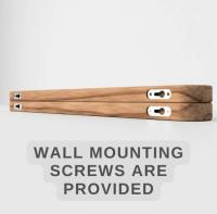 China As your request Bathroom Wooden Towel Holder Wall Mounted Long Hanger Dryer Display Rack for sale