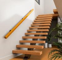 China Indoor Stairs Safety Non-Slip Railing 3ft Pine Handrails As Your Request Complete Kit for sale