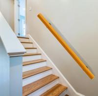 China Indoor Stairs Safety Non-Slip Railing 3ft Pine Handrails As Your Request Complete Kit for sale