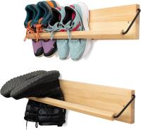 China Customized Logo Acceptable Modern Wall Mounted Shoe Rack for All-Season for sale