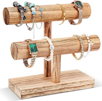 China Upgrade Your Bracelet Display with our Custom T-bar Bangle Storage Rack and Organizer for sale