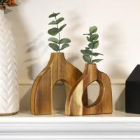 China Anniversary Occasion Pine Wood Plant Stand Tiered Flower Stand for Indoor Garden for sale