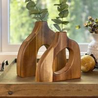 China Anniversary Occasion Pine Wood Plant Stand Tiered Flower Stand for Indoor Garden for sale