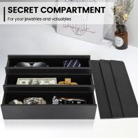 China 3 Tier Cologne Stand Perfume Organizer with Hidden Comp Customized Logo Acceptable for sale