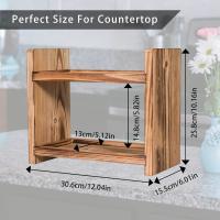China Keep Your Spices Handy and Organized with this Wooden Spice Rack No. of Tiers Single for sale