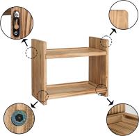 China Keep Your Spices Handy and Organized with this Wooden Spice Rack No. of Tiers Single for sale