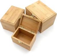 China Wooden Bamboo Jewelry Storage Drawer Organizer with Sliding Lid Earring Storage Case for sale