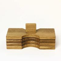 China Custom Spice Jar with Shape High Capacity Wood Spice Holder Seasoning Packing Box for sale