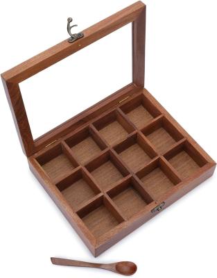 China Customized Logo Acceptable Wooden Gift Storage Box with Sliding Lid and Handcrafted for sale