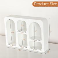 China Boho Nordic Modern Style Wall Decor Customized Logo Floating Wall Shelf with Storage for sale