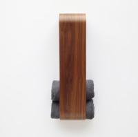 China Effortlessly Organize Your Bathroom with Wall Mounted Wood Spa Shower Towel Stand for sale