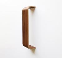 China Effortlessly Organize Your Bathroom with Wall Mounted Wood Spa Shower Towel Stand for sale