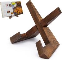 China Effortless Recipe Organization with our Solid Wood Recipe Book Holder Burned Printing for sale