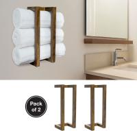 China 202405 Wooden Wall-Mounted Towel Rack Personalized to Your Preferences for sale