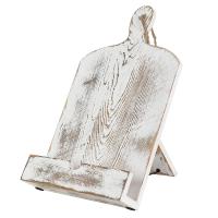 China Functional Design Pine Rustic Style Wooden Cookbook Stand for No Sample Required for sale