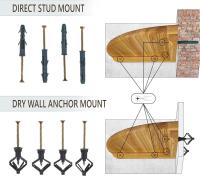 China Wall Mounted Wood Corner Shelf for TV Accessories and Small Plant Photo Frame Storage for sale