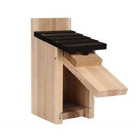China Outdoor Hanging Wooden Birdhouse with Laser Engrave Printing Durable and Stylish for sale