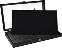 China Custom Size Logo Color Wooden Jewelry Display Storage Box with Lid Made of Solid Wood for sale