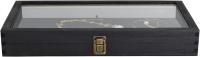 China Custom Size Logo Color Wooden Jewelry Display Storage Box with Lid Made of Solid Wood for sale