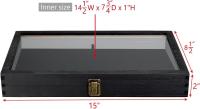 China Custom Size Logo Color Wooden Jewelry Display Storage Box with Lid Made of Solid Wood for sale