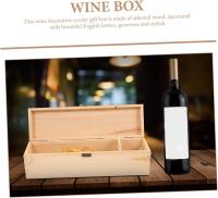 China Design Clasp Single Wooden Wine Gift Box Made of Solid Wood for Other Gift Craft for sale