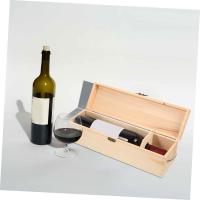 China Design Clasp Single Wooden Wine Gift Box Made of Solid Wood for Other Gift Craft for sale