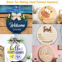 China Custom Fashion Wooden Interchangeable Welcome Sign Home Decoration Antique Crafts for sale