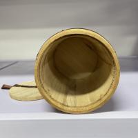 China Customized Logo Acceptable 12.5x16cm Paulownia Wooden Barrel for Your Customers for sale