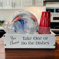 China Make Hosting a Breeze Solo Cup Wood Holder for Kitchen Counter and Party Hosting for sale