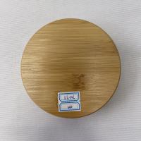 China Wooden Lid 10.9x2.4cm for Food Glass Can in Your Choice of Plain or Custom Color for sale
