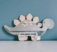 China Customized Logo Wooden Dinosaur Shaped Frame Mirror with Wooden Frame and Wooden for sale