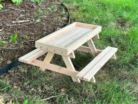 China Pet Feeder Mini Picnic Table Chicken Feeder for Small Animals NO LCD Display for sale