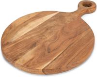 China Home Acacia Wood Pizza Peel for Bread Baking All-Season Charcuterie Table Top Paddle for sale