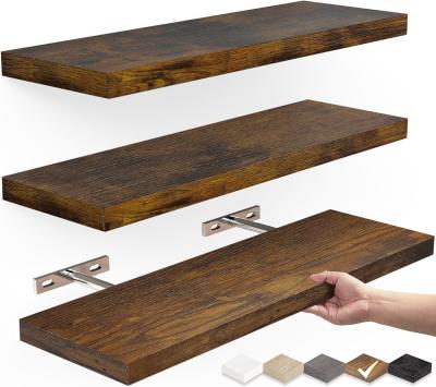 China Design Custom 3 Sets Floating Shelf Set Space-Saving Home Decor for Living Room Display for sale