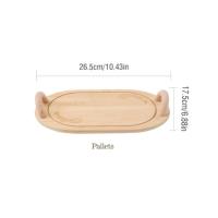 China Customized Designs Wooden Tea Set for Kids Cup Lids and Serving Trays for sale