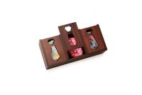 China Material Structure wood Tie Organiser Storage Box Perfect Gift Christmas Gift for Mens for sale
