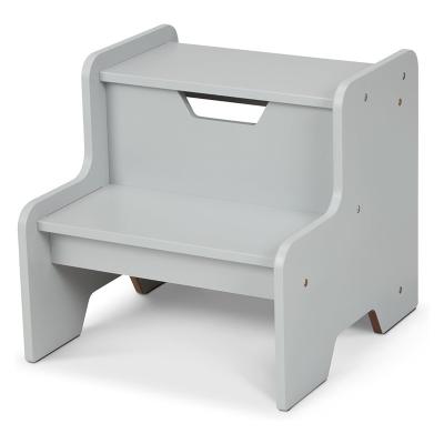 China High Quantity Wooden Step Stool Space Saving Essential Top Choice for Kids Furniture for sale
