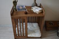 China Indoor Cabin Must-Have Save Space with Luxury Demolition Wooden Dog Crate Furniture for sale
