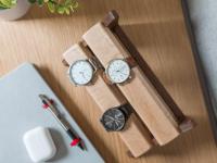 China Walnut Wood Adjustable Jewelry Stand for Wristwatch Storage in Christmas Holiday Gift for sale
